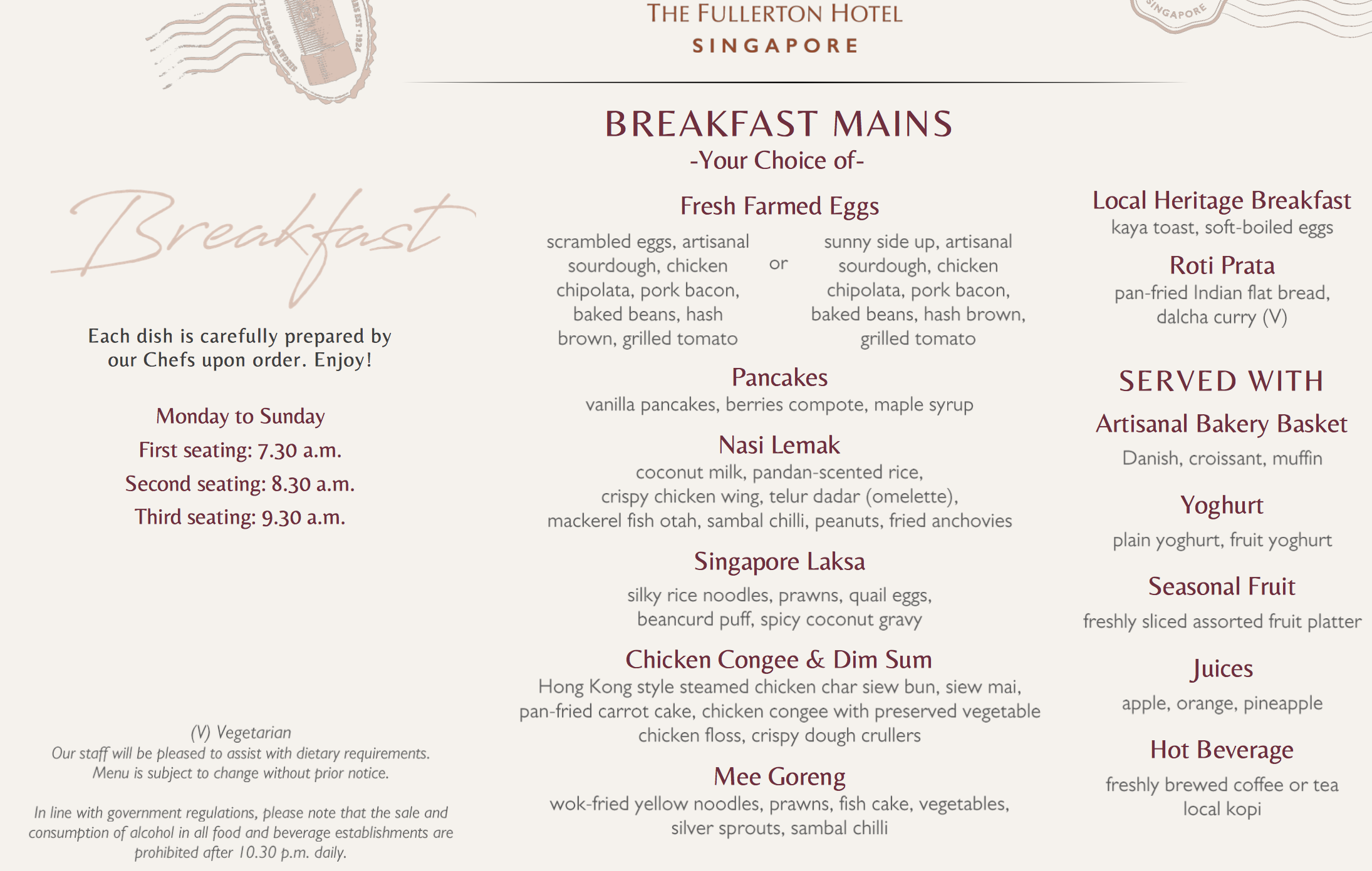 The Fullerton Hotel Singapore Staycation Review – 360 degrees: here's ...